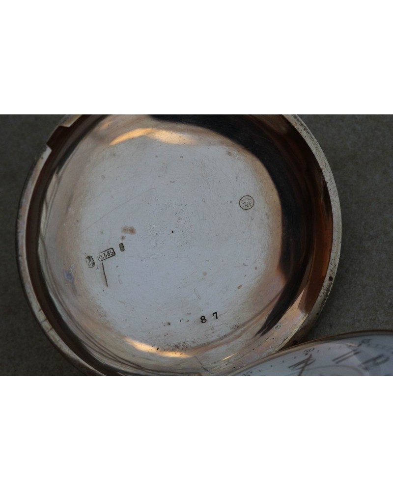 Gold pocket watch J.Assmann manufactured around 1900s in Glashutte ...